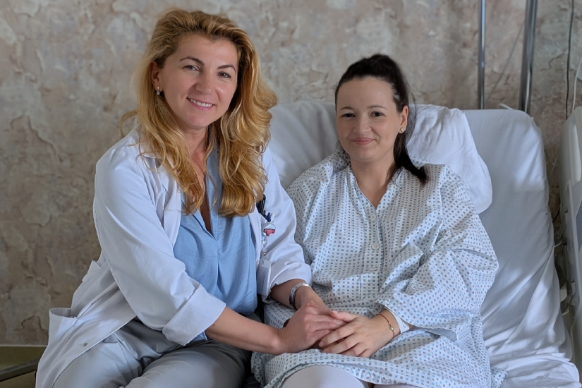 De la un chist ovarian rupt și hemoragie internă în sarcină, la ...
